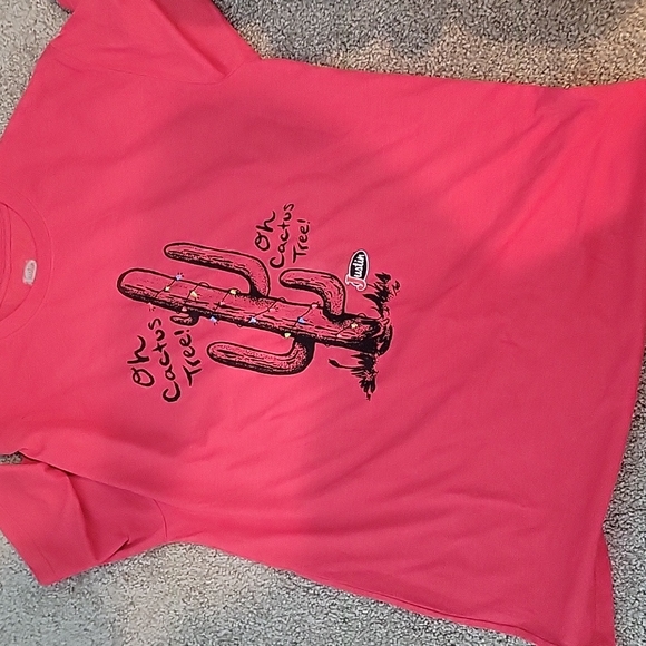 Justin Boots | Tops | Oh Cactus Tree Justin Tshirt | Poshmark